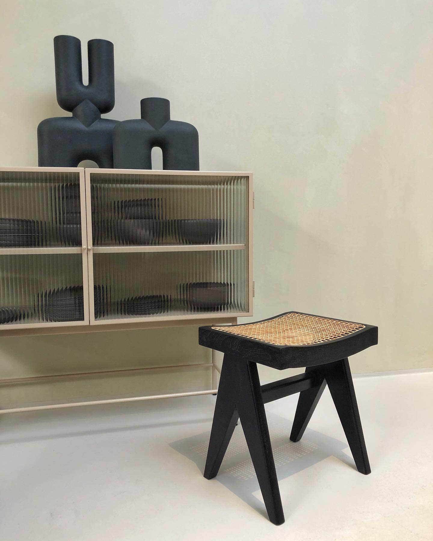 Cane Footstool – Srelle